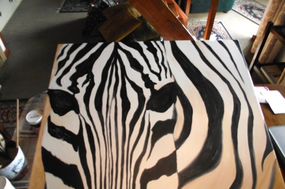 Painting a Zebra From Scratch | Cherie Roe Dirksen