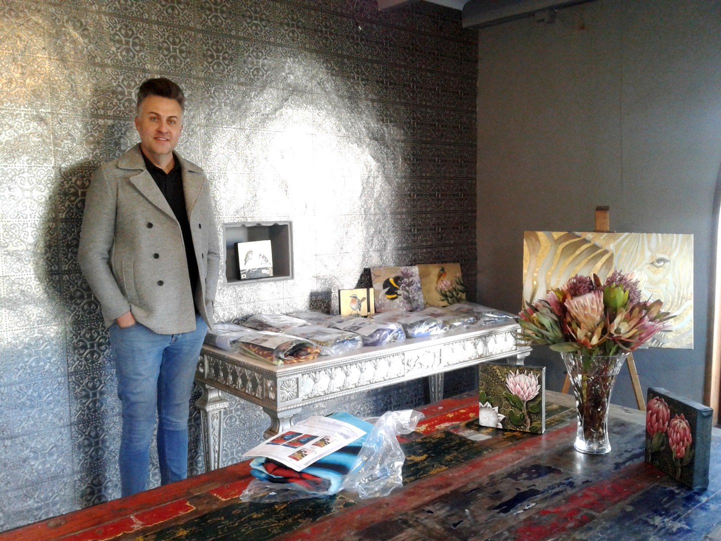 BIG NEWS! My Art is Flying High on Flags Surrounding the Karoo Art ...